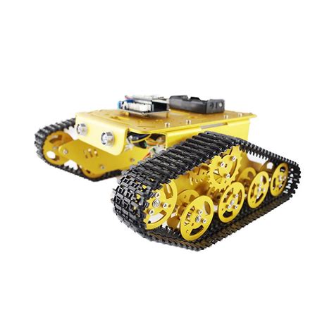 T300 Wi Fi Rc Tank Car Chassis Robot Controlled Based On Nodemcu Esp8266 Gold Fruugo Fr