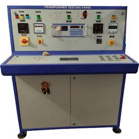 Digital Mild Steel Transformer Testing Panel At ₹ 500000 In Muzaffarpur