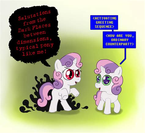 Mlp Fim Commission Thrackerzod And Sweetie Bot By Fadri On Deviantart