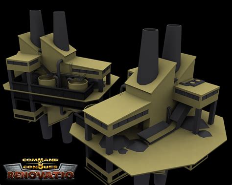Allied Refinery Image C C Renovatio Mod For C C3 Tiberium Wars ModDB