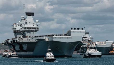 Carrier Vs China Hms Prince Of Wales Sets Sail Toward Taiwan Strait