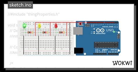 Main Traffic Project Wokwi Esp32 Stm32 Arduino Simulator