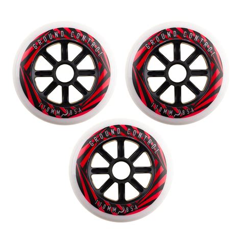 Ground Control Fsk Psych Inline Skate Wheels