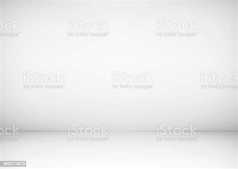 빈 스튜디오 룸 내부입니다 벽 및 바닥의 흰색 배경입니다 사진 또는 프레 젠 테이 션에 대 한 깨끗 한 워크샵입니다 벡터 일러스트 레이 션 벽에 대한 스톡 벡터 아트 및