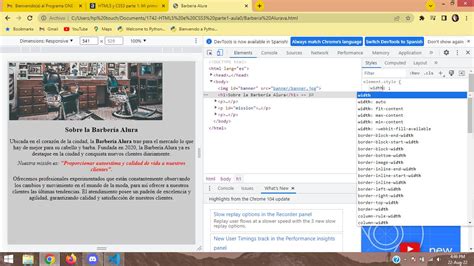 No Me Toma El Width Ni El Height Html5 Y Css3 Parte 1 Mi Primera Página Web Solucionado