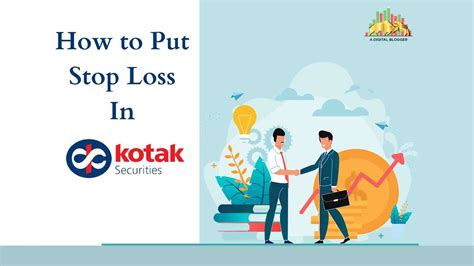How To Put Stop Loss In Kotak Securities App Using App To Limit Loss