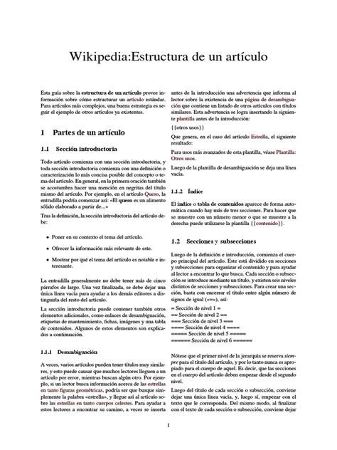 2 Estructura De Un Artículo Pdf Wikipedia