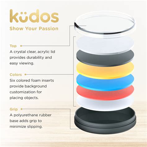 Kudos Pin Display Case With Stand Shadow Box For Lapel Pin Etsy