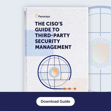 Panorays On Linkedin Cisos Guide 3p Security Management Pdf