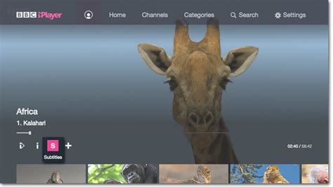 How Do I Turn Subtitles On Or Off Iplayer Help