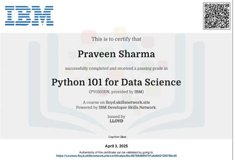 Excited To Share That Ive Successfully Completed The Python 101 For