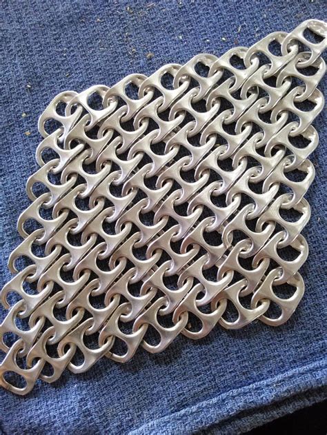 How To Create Chainmail From Pop Tabs 8 Steps With Pictures