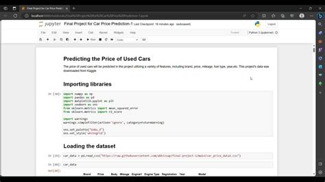 Abhinav Sapkota On Linkedin Machinelearning Python Datascience Usedcars Techinnovation