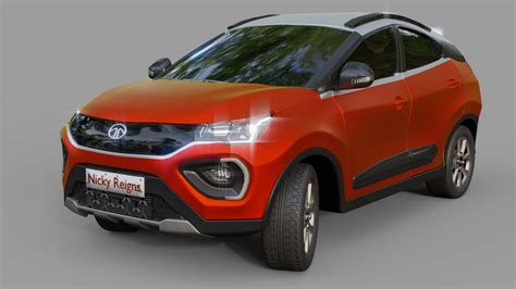 3d Tata Nexon Model Rigged Turbosquid 2342012