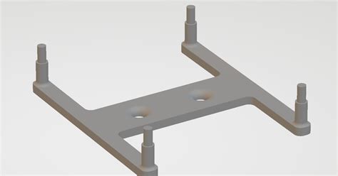 Raspberry pi bracket by Vojtěch Čoupek Download free STL model Printables com