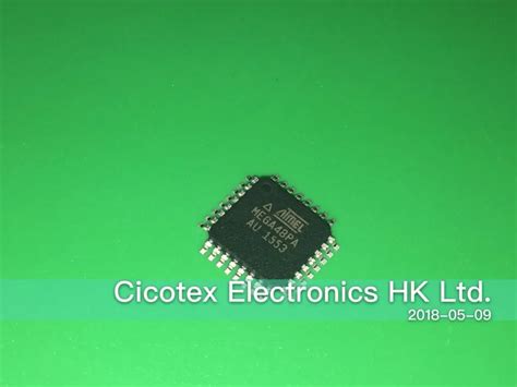 5pcs lot atmega48pa au 32tqfp ic mcu 8bit 4kb flash 32tqfp mega48pa au