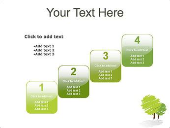 Green Trees PowerPoint Template Backgrounds ID 0000000824 SmileTemplates Com