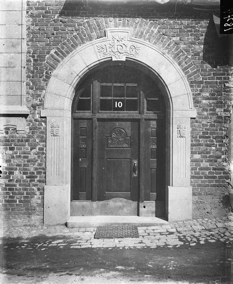 Portal Nr 10 Troligen Ingång Till Bolinders Kontor På Kungsholmen Tekniska Museet