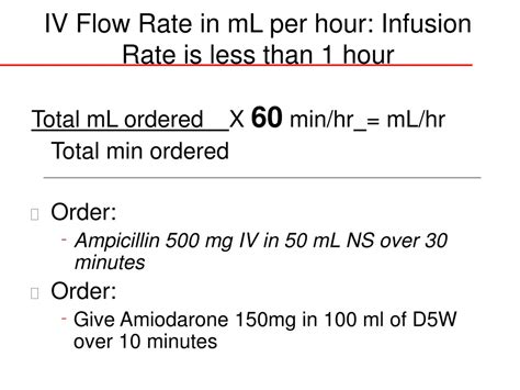 Ppt Dosage Calculation In Iv Administration Formulas Ratios And Tonicity Explained