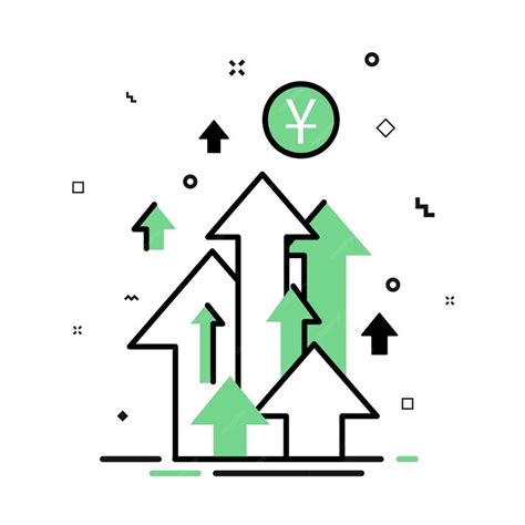 Premium Vector Cost Symbol Yuan Increase Icon Income Vector Symbol