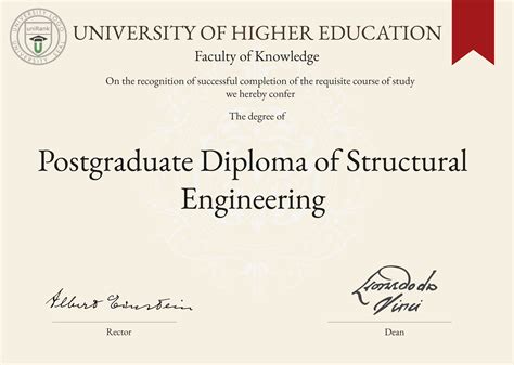 Postgraduate Diploma Of Structural Engineering Pgdipstructeng