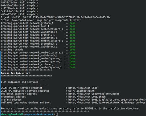 Web Block Explorer Issue 217 Consensys Quorum Dev Quickstart GitHub