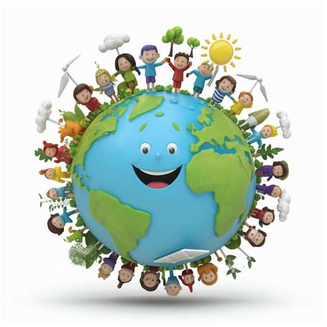 Premium Vector 3d Render Illustration Of The Earth