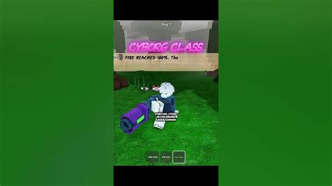 New Cyborg Class On 99 Nights In The Forest Youtube