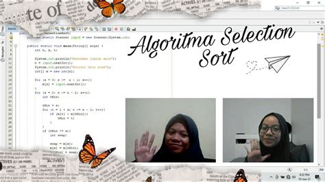 Pemrograman Lanjut Algoritma Selection Sort Youtube