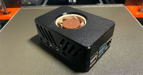 Raspberry Pi 4 Case For 40mm X 20mm Fan By Wampa Download Free Stl Model