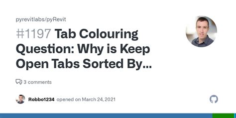 tab colouring question why is keep open tabs sorted by document grayed out · issue 1197