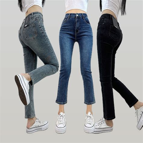 쫀득~스판기장선택2xl까지기본템 일자 데님팬츠 키큰녀 키작녀 빅사이즈3color 봄신상봄옷봄코디 에이블리
