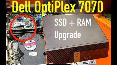 Dell Optiplex 7070 Ssf Ssd Uprade And Ram Upgrade Youtube