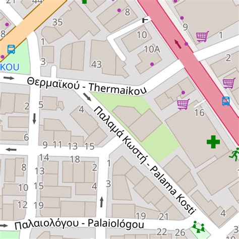 Εθνικής Αντιστάσεως Καλαμαριά Χάρτης Cityplaces Gr