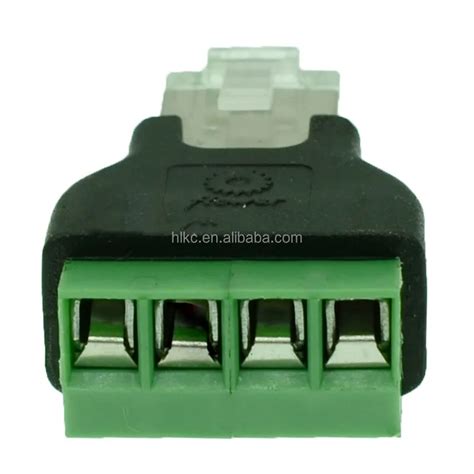 Terminal Block To Rj45 Male Network Adapter Converter Buy Terminal Block To Rj45 Rj45