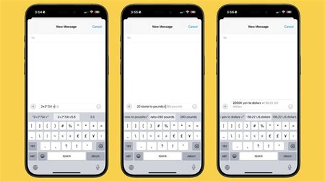 Ios 18 Perform Calculations And Conversions In Messages Macrumors
