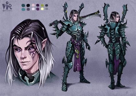 Drukhari Character Sheet Vir Landil Incubus 40k Warhammer 40k