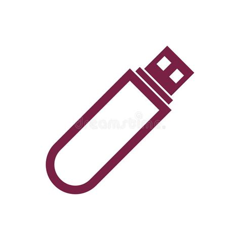 Usb Flash Memory Icon Stock Image Image Of Memory Removable 174396285