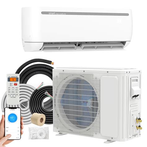 Dextrus 12000 Btu Mini Split Air Conditioner Heat Pump System Wifi