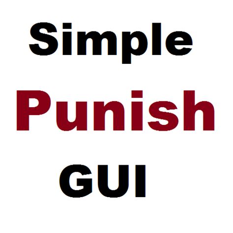 Overview Simple Punish GUI Bukkit Plugins Projects Bukkit