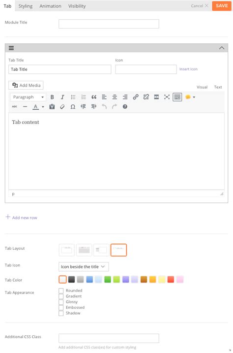 Add Tabbed Content Welcome To Rj Web Builder 30