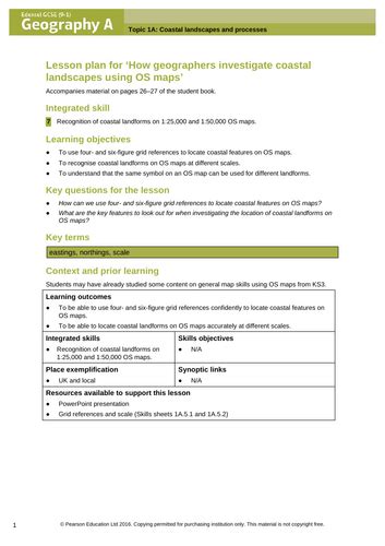 Lesson 7 Investigating Os Maps Teaching Resources