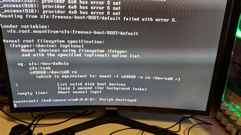 Problems With My Boot Usb Stick Rfreenas