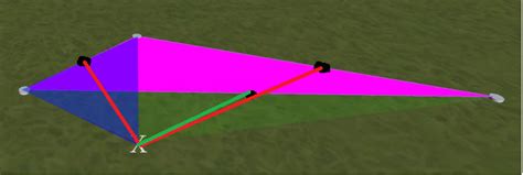 Geometry Algorithm For Creating Adjacent Triangles Game Development Stack Exchange