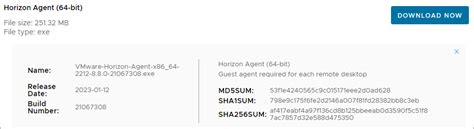 Vmware Horizon Upgrade Horizon Agent To V 2212 Bjosorens It Tech Blog