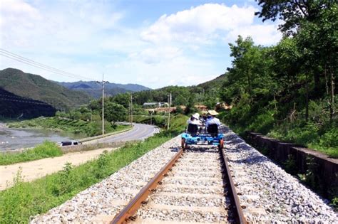 남도여행 섬진강 기차마을 전남 곡성 3편 레일바이크 체험 가정역 침곡역 기차마을 펜션 두가현수교 네이버 블로그