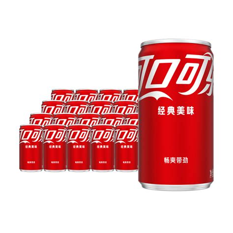 可口可乐mini迷你罐饮料汽水200ml24罐整箱零度无糖可乐芬达雪碧虎窝淘