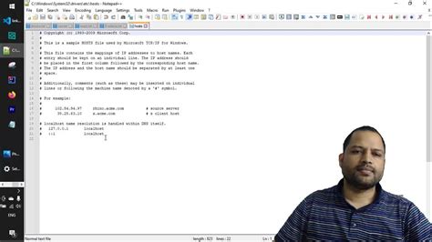 Edit Cwindowssystem32driversetchosts File In Windows 10 Youtube