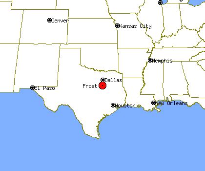 Frost Profile Frost Tx Population Crime Map