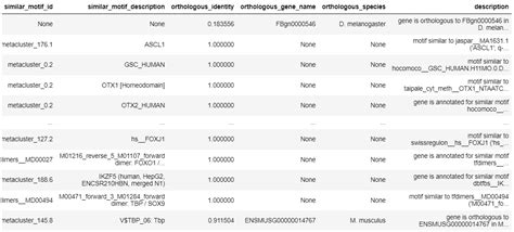 Motif Enrichment Analysis Using Pycistarget · Aertslab Scenicplus